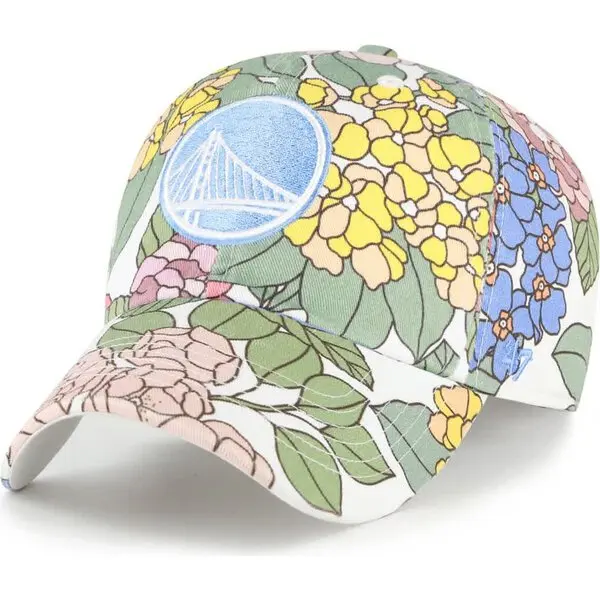 '47 Golden State Warriors Florentina Clean Up Adjustable Cap - White