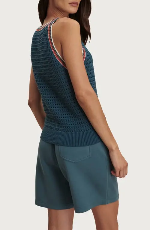 Varley Aberg Halter Cotton Knit Tank