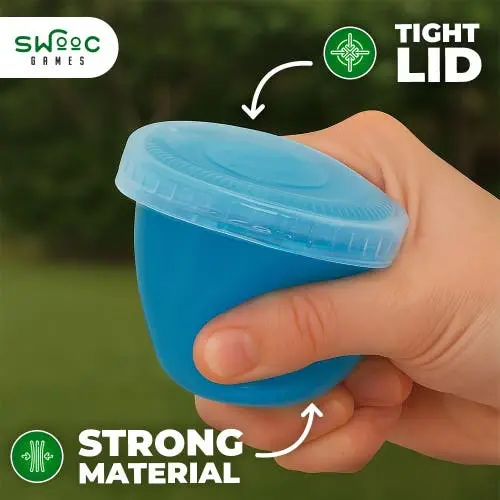 SWOOC GAMES 105 Extra/replacement Gelatin Shot Cups & Lids