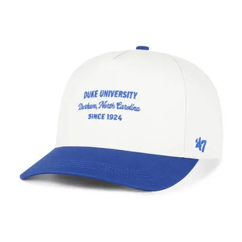 '47 Duke Blue Devils Contemporary Basics Two-tone Hitch Adjustable Hat