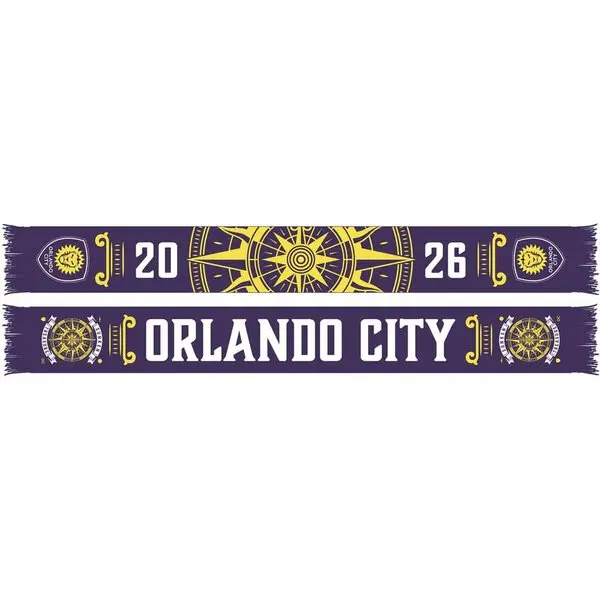 RUFFNECK SCARVES Orlando City Sc Jersey Hook Scarf - Purple