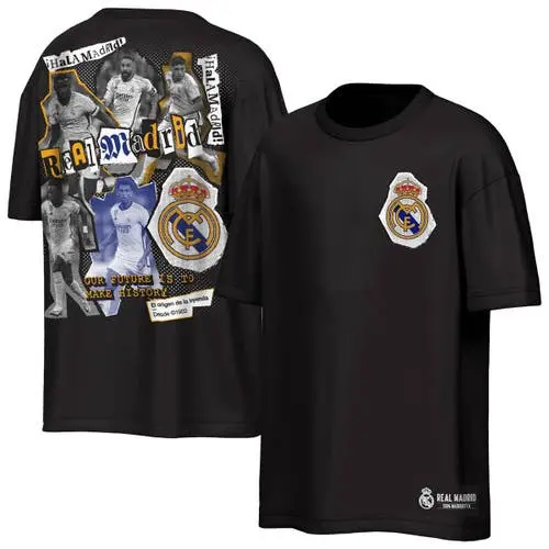 OUTERSTUFF Real Madrid Oversized Ransom T-shirt - Black