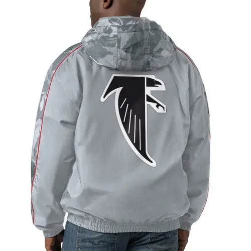 STARTER Atlanta Falcons Thursday Night Gridiron Throwback Full-zip Jacket