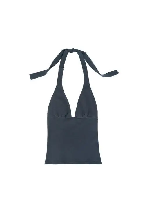 ODDLI Halter Top - Navy