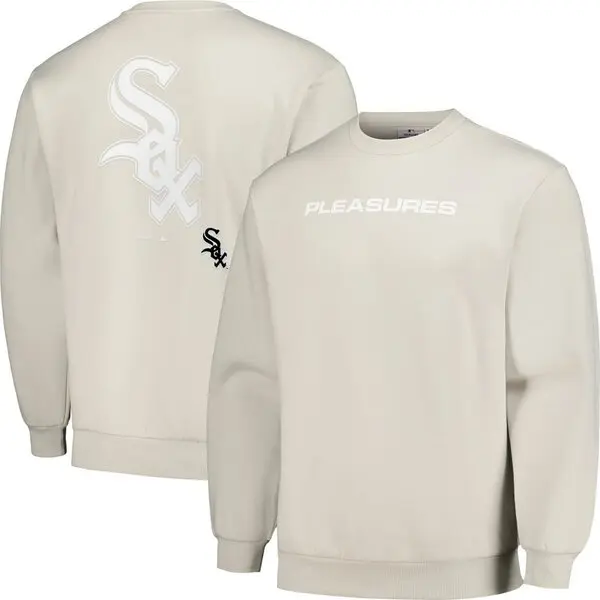 PLEASURES Chicago White Sox Ballpark Pullover Sweatshirt