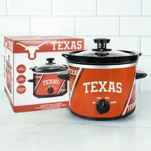 UNCANNY BRANDS Texas Longhorns 2-quart Slow Cooker