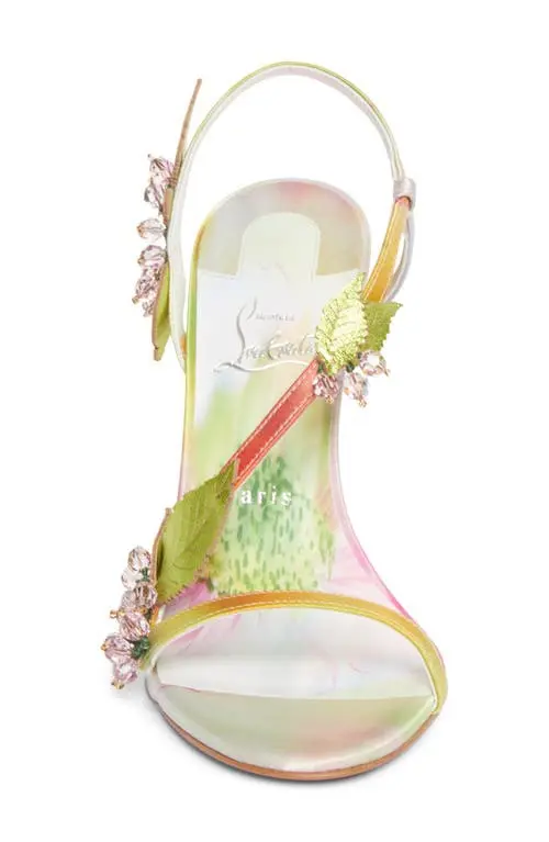 CHRISTIAN LOUBOUTIN Rosa Fruit Sandal