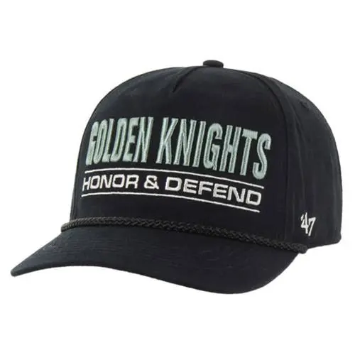 '47 Vegas Golden Knights Military Appreciation Hat - Black