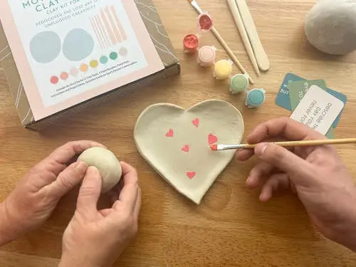 BREATHE PEOPLE Honoring Mothers Clay Kit For 2 A Creative Keepsake For Connection