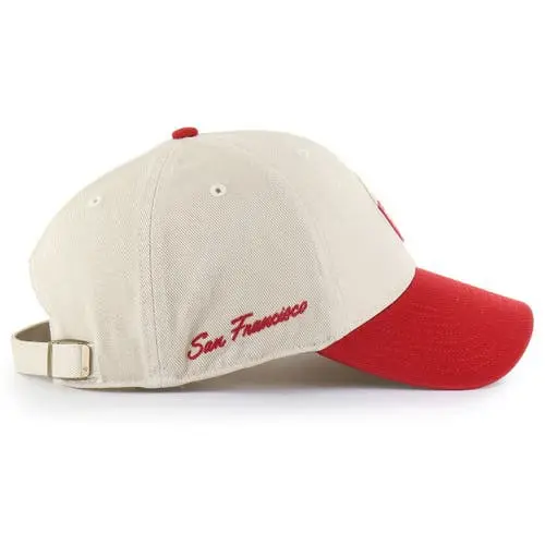'47 Scarlet San Francisco 49ers Fairfield Mvp Throwback Adjustable Hat