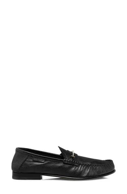 TOM FORD Ripley Bit Ruched Loafer - Black