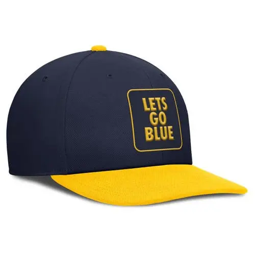 JORDAN BRAND Michigan Wolverines Sideline Campus Pro Snapback Hat