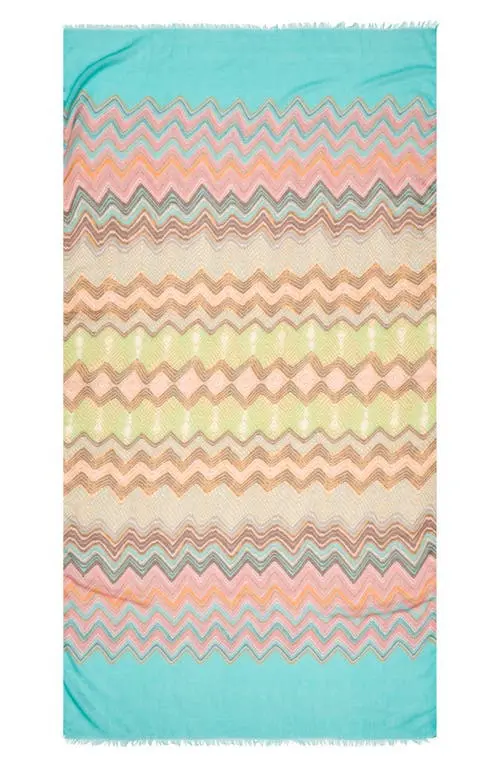 Tasha Zigzag Print Scarf