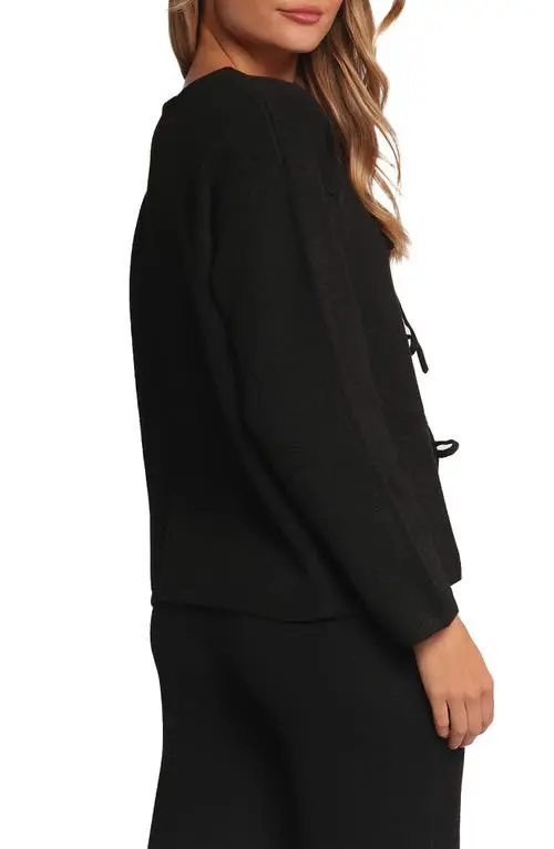 PETAL & PUP Odell Tie Cardigan & Pants Set