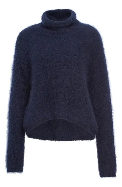 Eleventy Mohair & Silk Turtleneck Sweater