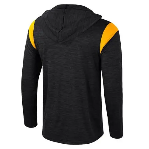 COLOSSEUM Iowa Hawkeyes Dozer Half-zip Windshirt