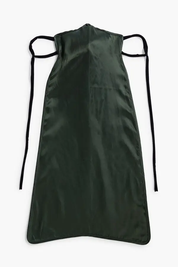 Rick Owens Cuprosatin Face Mask - Emerald