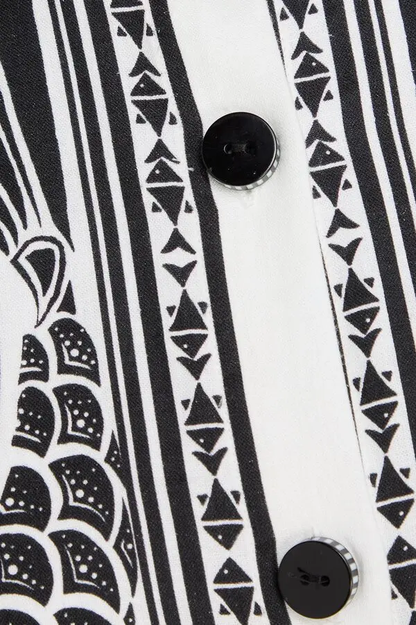 Farm Rio Printed Linen-blend Shirt
