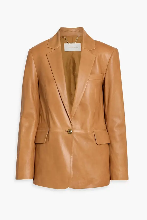 Zimmermann Leather Blazer