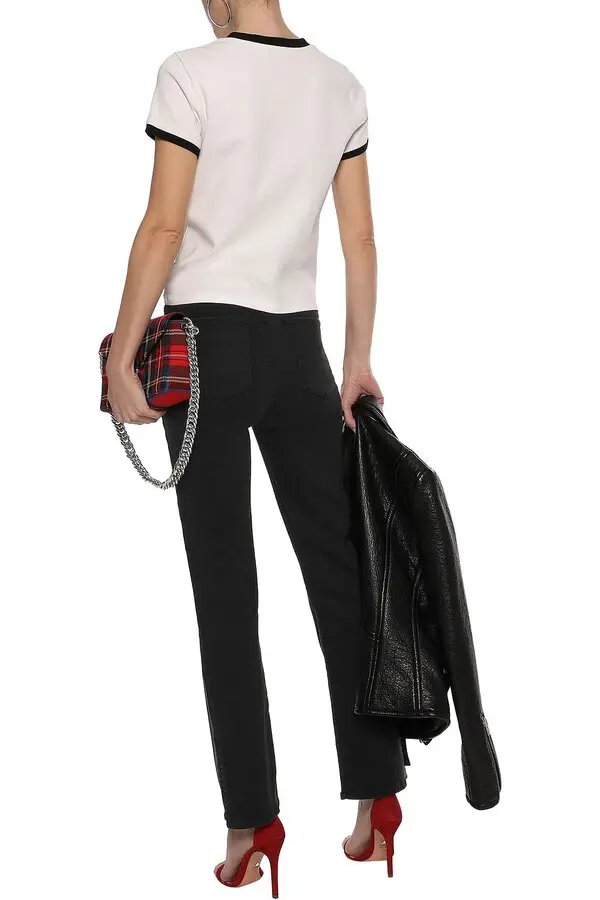 Alice + Olivia Alice Olivia Highrise Bootcut Jeans