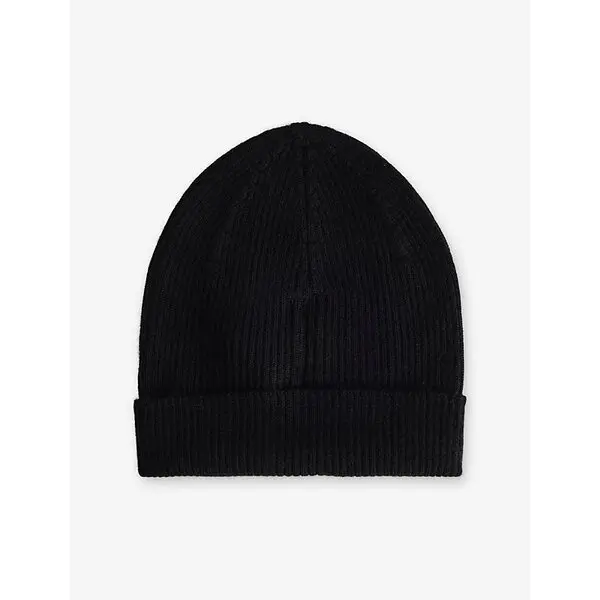 Rick Owens Rib-knit Wool Hat - Black