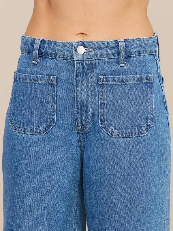 L'Agence Delcan Wide-leg Jeans