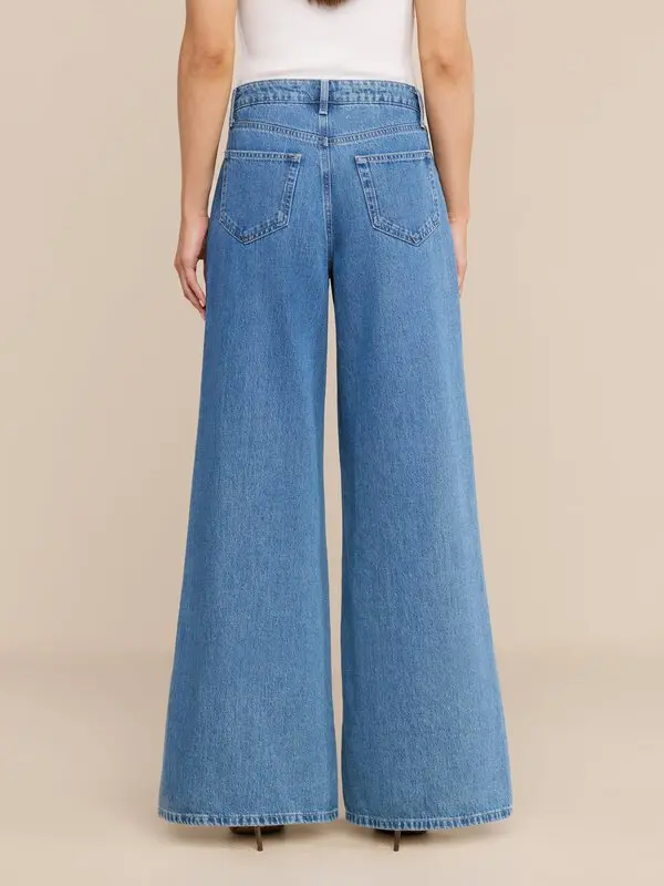L'Agence Delcan Wide-leg Jeans