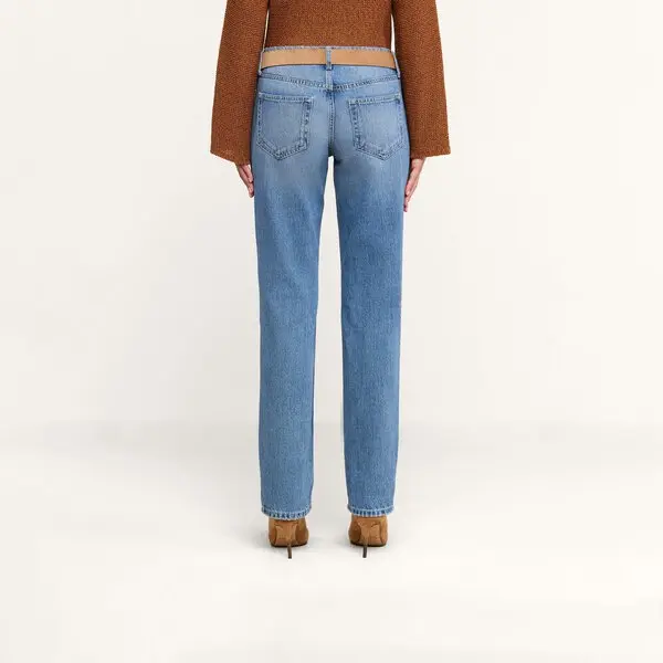 L'AGENCE Armida Low-rise Slouch Jean