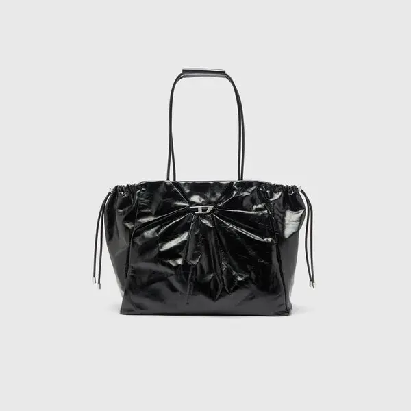 DIESEL® Scrunch-d East-west Tote Bag - Black