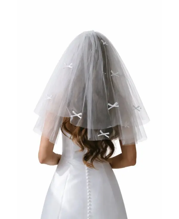 UNTAMED PETALS Last Toast Mini Veil - Ivory