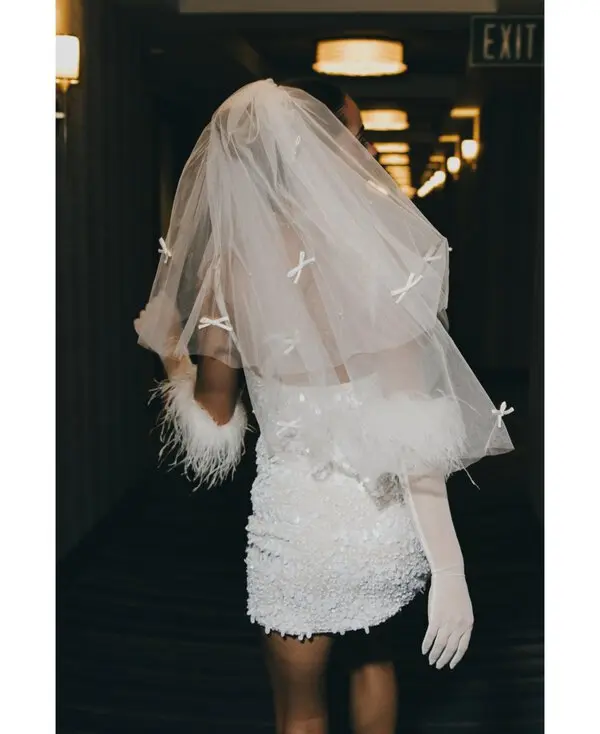 UNTAMED PETALS Last Toast Mini Veil