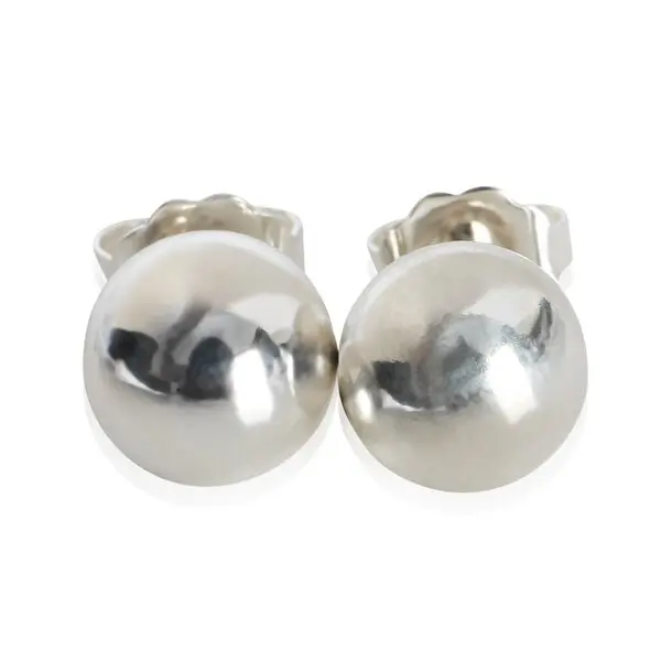 Tiffany & Co. Sterling Silver Ball Stud Earrings