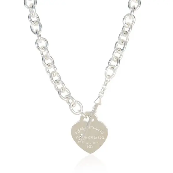 Tiffany & Co. Sterling Silver Return To Lovestruck Necklace - Sterling_silver