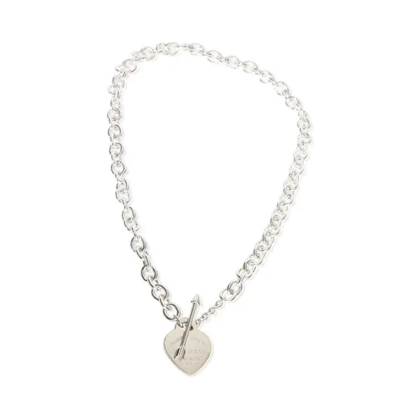 Tiffany & Co. Sterling Silver Return To Heart Pendant Necklace