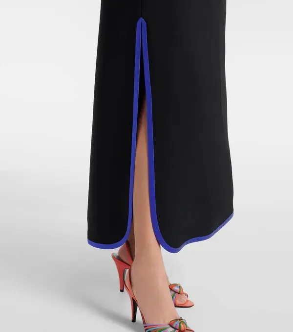 Valentino Garavani Vgold Cady Couture Maxi Dress