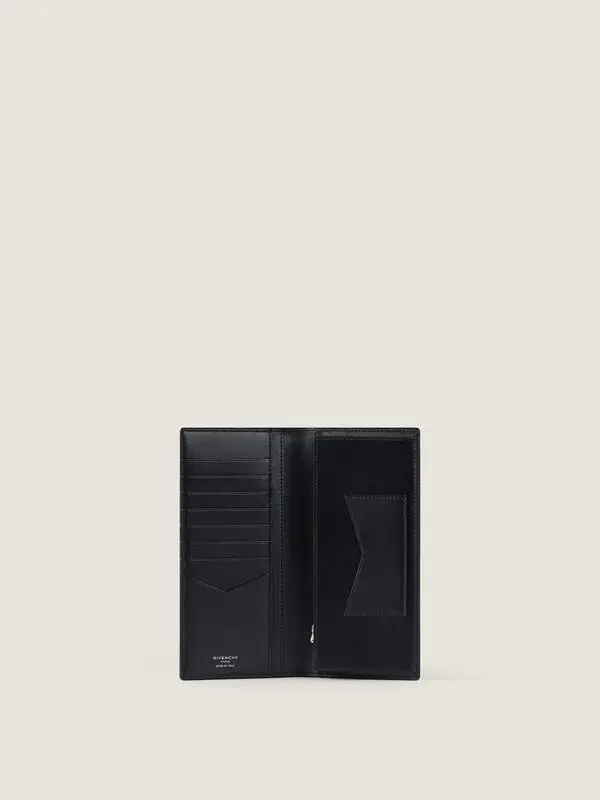 Givenchy Long Wallet In Grained Leather