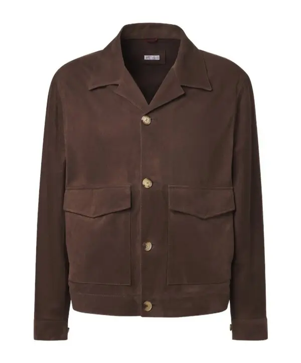 Brunello Cucinelli Suede Jacket