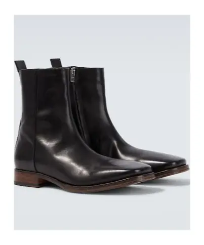 Acne Studios Bebe Leather Ankle Boots