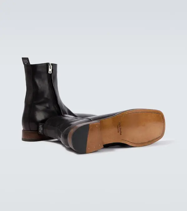Acne Studios Bebe Leather Ankle Boots