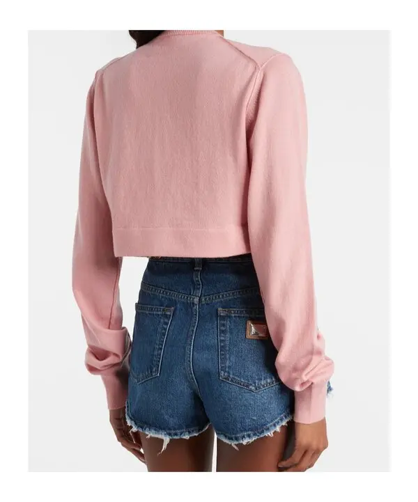 Dolce & Gabbana Embellished Cashmere-blend Cardigan