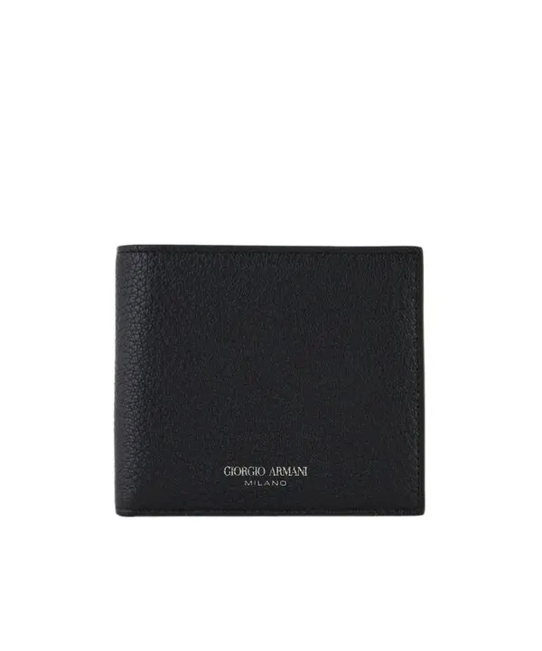 Giorgio Armani Logo-stamp Bifold Wallet