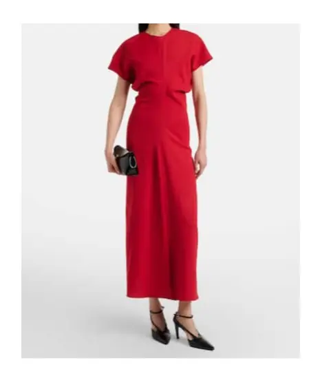 TOTEME Slouch Wool Maxi Dress