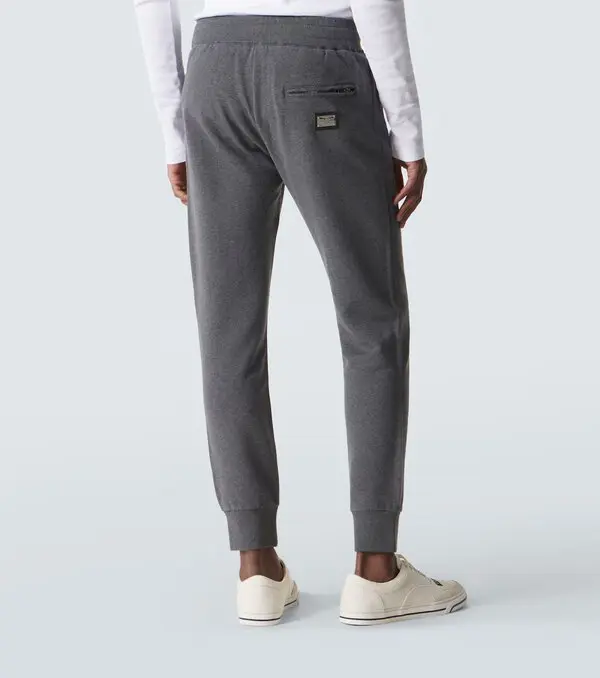 Dolce & Gabbana Cotton Jersey Sweatpants