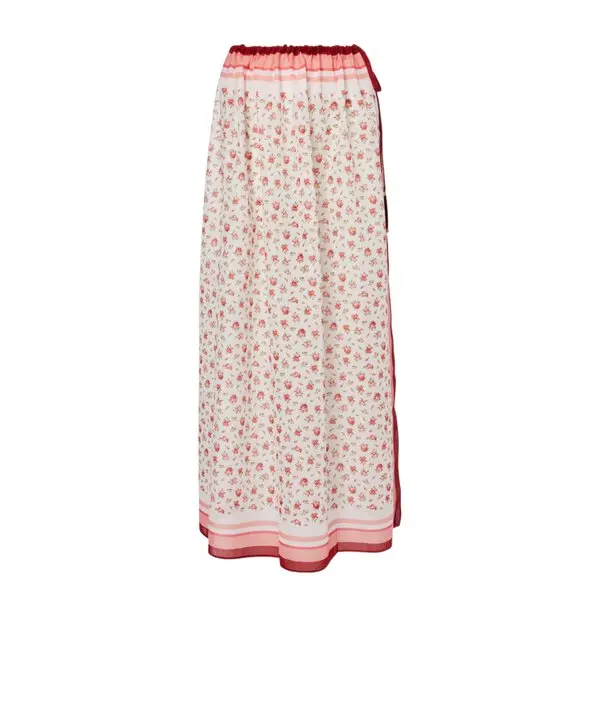 Dolce & Gabbana Floral Cotton Beach Cover-up