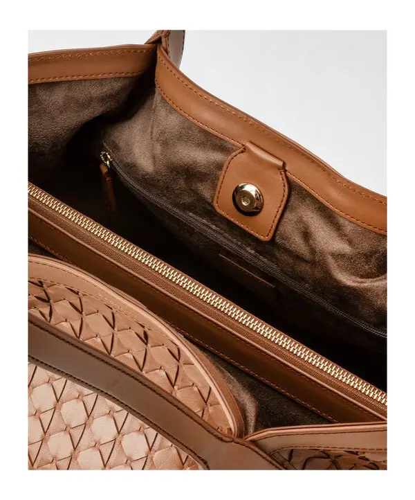 SERAPIAN Small Secret Top Handle Bag