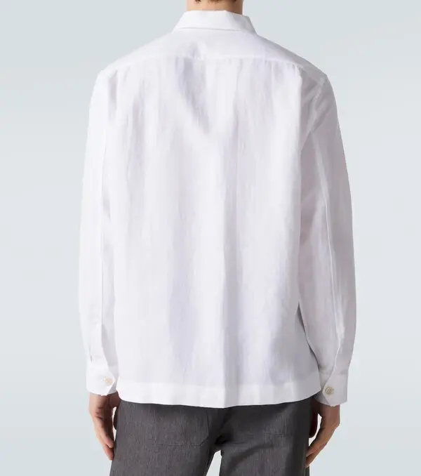 Brunello Cucinelli Hemp, Linen, And Cotton Shirt
