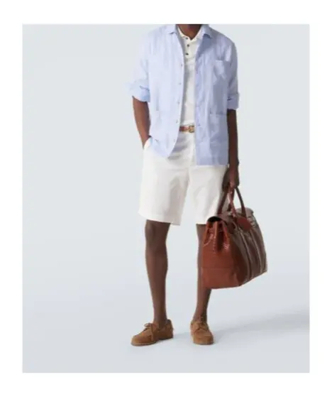 Brunello Cucinelli Linen And Cotton-blend Shirt