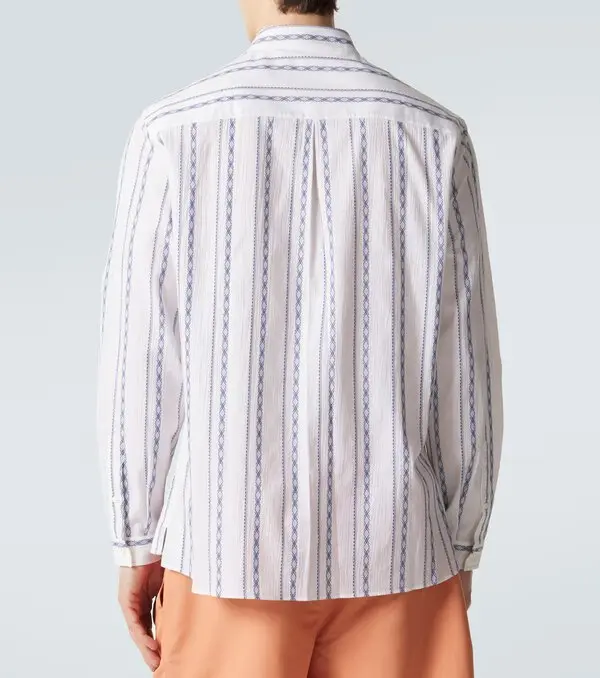 Brunello Cucinelli Striped Cotton Shirt