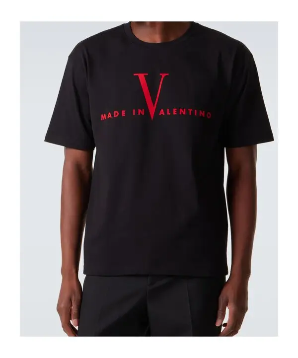 Valentino Garavani Logo Cotton Jersey T-shirt