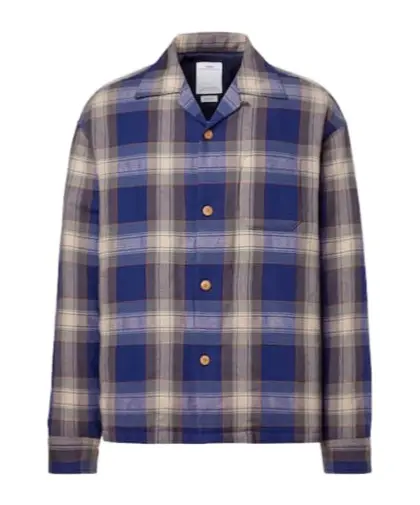 Visvim Keesey Wool And Linen Down Overshirt